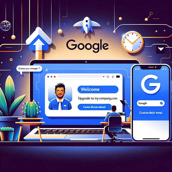 Set up your google workspace with a custom domain by Tj_haber | Fiverr