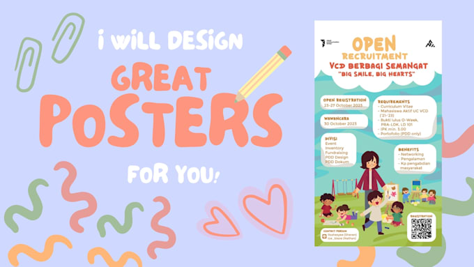 Design you amazing posters designs based on vector by Jonathangudman ...