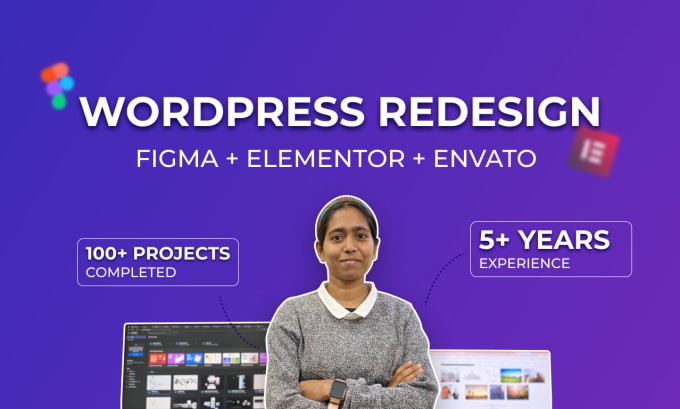Do Wordpress Website Redesign Using Elementor Pro And Figma By Developerjuhi Fiverr