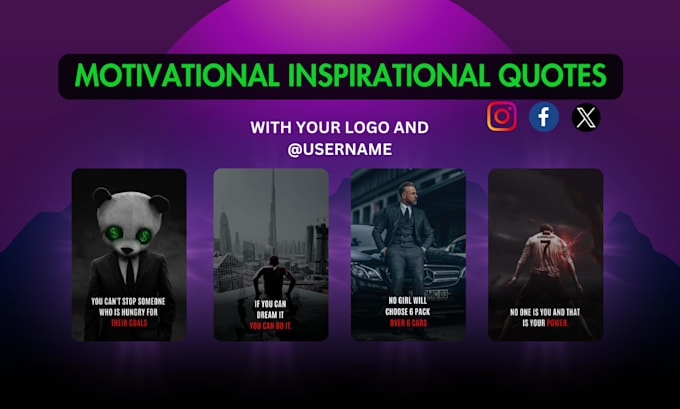 Create stunning canva motivational quotes for instagram by Nasserkashif ...
