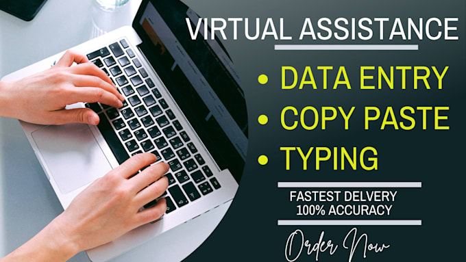 Do efficient data entry and fast typing services by Hr__sl | Fiverr