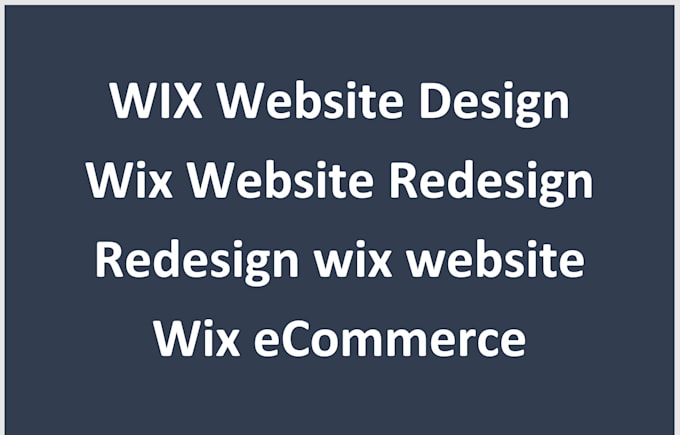 Develop wix website design and redesign wix website redesign by Wix ... Develop wix website design and redesign wix website redesign by Wix ...