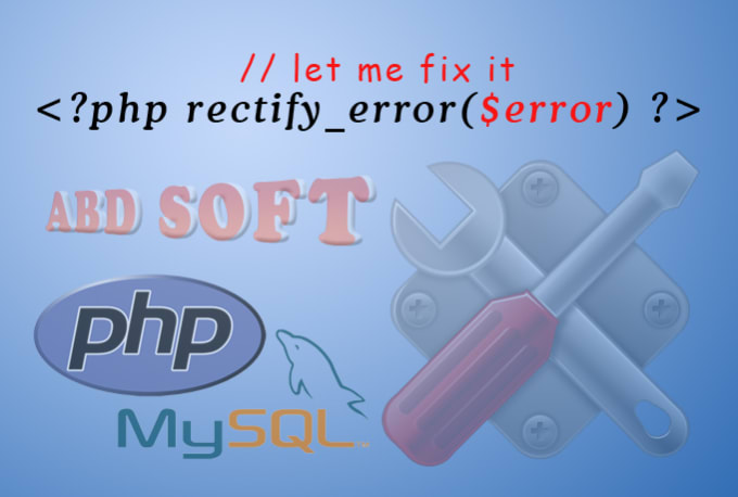 Write, fix and correct your php script by Abd_soft | Fiverr Write, fix and correct your php script by Abd_soft | Fiverr