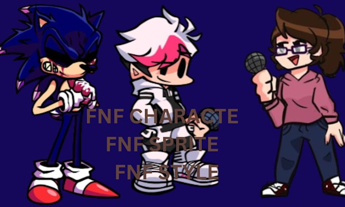 Design fnf sprite animation fnf character design mod logo fnf sprite ...