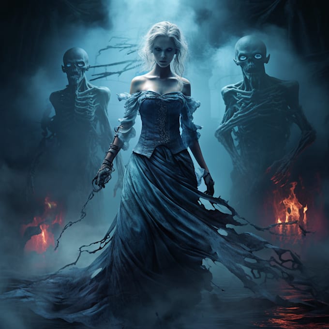 Create fantasy horror characters or fantasy character by Jennybowere ...