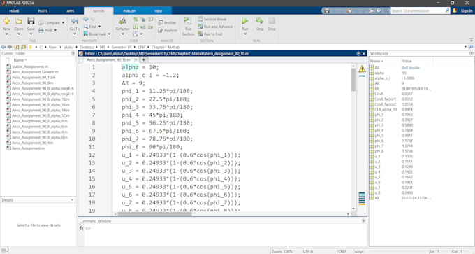 Do matlab code writing, matlab problems, matrix solution by Li_yong_007 | Fiverr