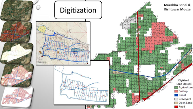Do cadastral mapping using gis by Noorzadi | Fiverr