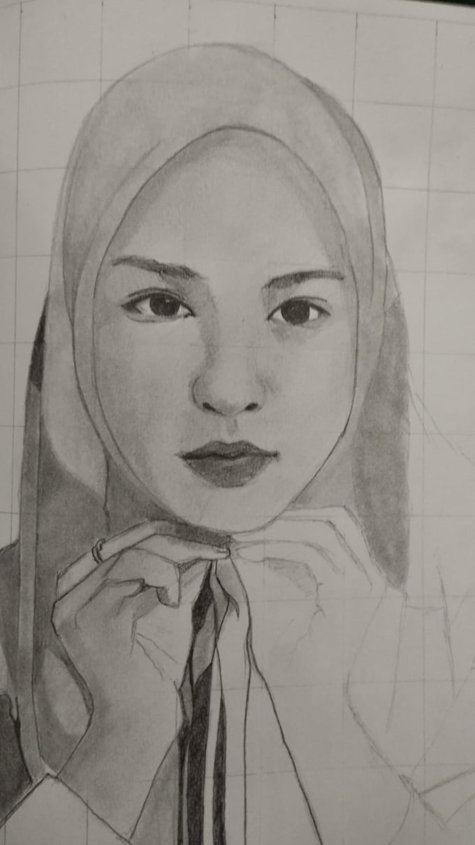 Draw face portrait using a pencil by Dinnlang | Fiverr Draw face portrait using a pencil by Dinnlang | Fiverr