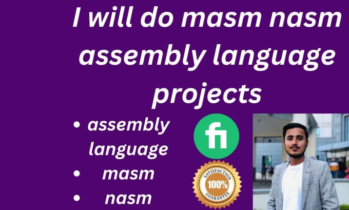 Do masm nasm assembly language projects by Sibtainkulachi | Fiverr Do masm nasm assembly language projects by Sibtainkulachi | Fiverr