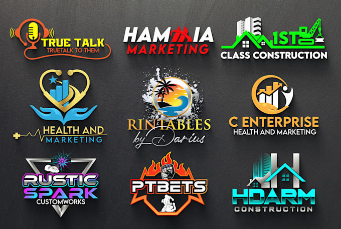 Do professional stunning minimalist 3d business logo design or redesign ...