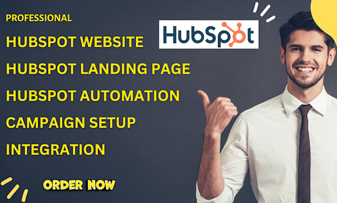 Setup active campaign or hubspot crm hubspot expert hubspot design automation