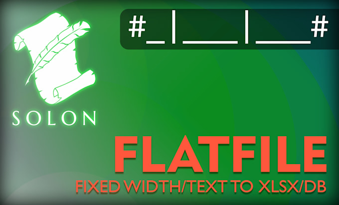 Transform Fixed Width Text Or Other Text Formats To Excel Or Database Tables By Solonmedia Fiverr
