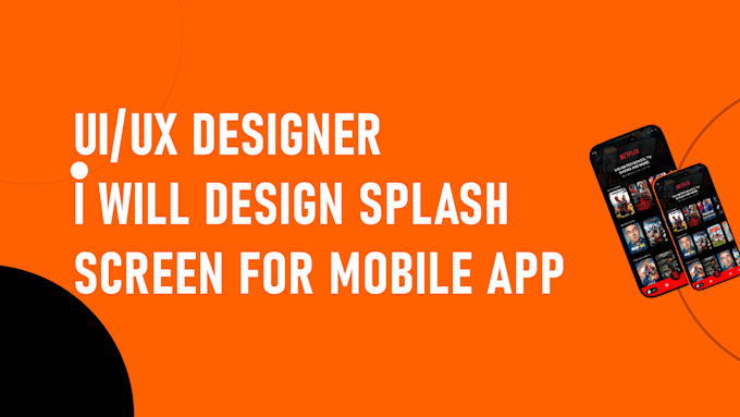 Design splash screen ui for android app by Designedbyfahad | Fiverr