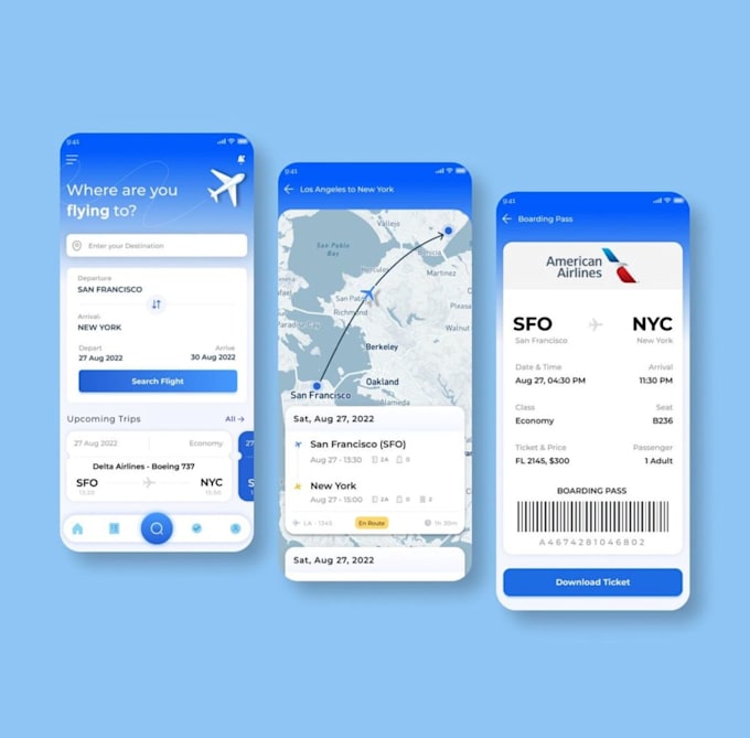 Build ticket booking app, event booing app, hotel booking app, beach ...
