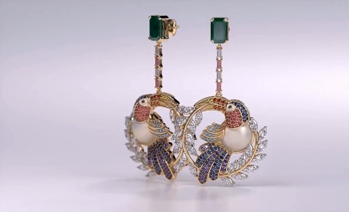 Render realistic 3d jewelry model, 3d jewelry design, cgi 3d jewelry ...