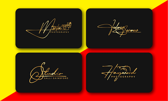 Do real handwritten autograph and signature logo design by ...