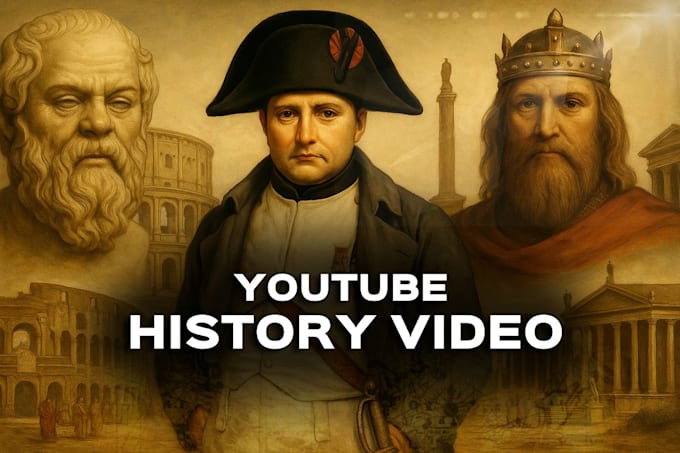 Be your history video editor for youtube success by Amrmamun | Fiverr
