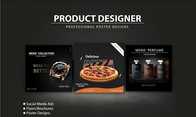 Create product ads and social media poster designs by Taha_creators ...