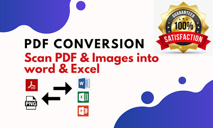 Convert Pdf Document Images To Word Excel Python Script Ocr Web Scrapping By Khnzee Fiverr