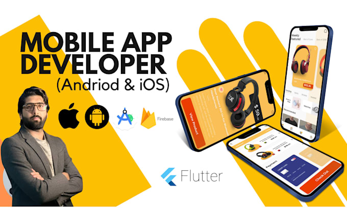 Do mobile app development in flutter, andriod and ios both by Frkjavaid | Fiverr
