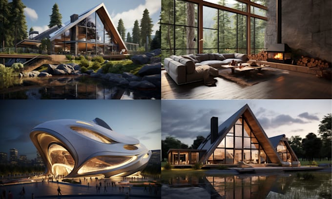 Generate architecture images using ai, midjourney by Janvary | Fiverr Generate architecture images using ai, midjourney by Janvary | Fiverr