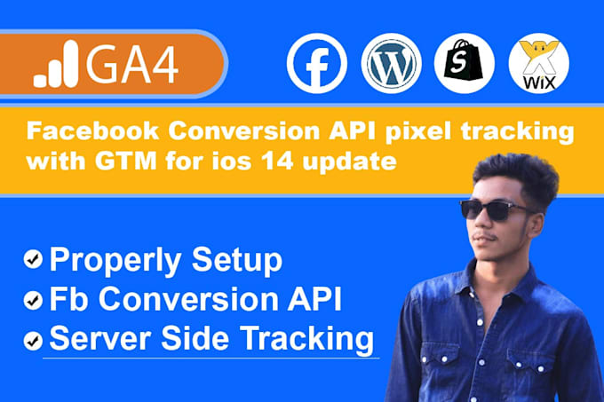 Fix or setup facebook conversion api server side tracking specialist by ...