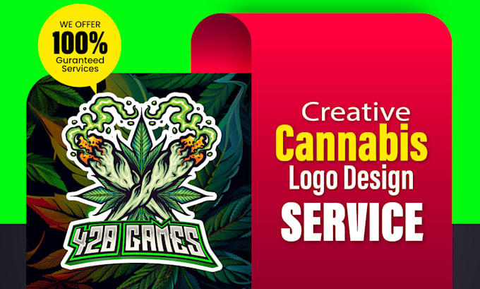 Design luxurious cannabis weed hemp cbd business logo design by Nafisa0708 | Fiverr