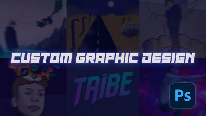 Create a custom graphic design by Tribe_media | Fiverr