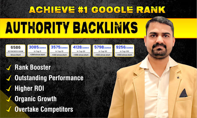 Offer high da link building services for top google ranking by ...