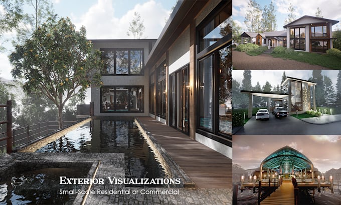 3d renderings and architectural visualizations by Ty_legaspi | Fiverr