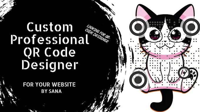 Design custom professional qr code with logo in 2 hrs by Sanahaamid15 ...