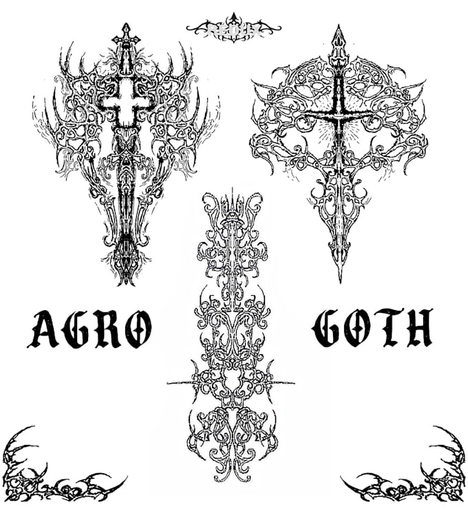 Design a cyber sigilism, agrogoth, tribal, neotribal tattoo by ...