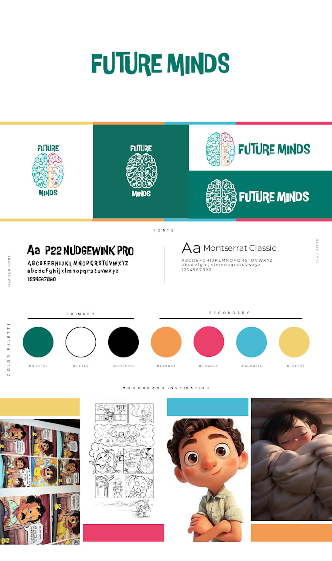 Do your visual identity book and logo design by Ananika_ | Fiverr