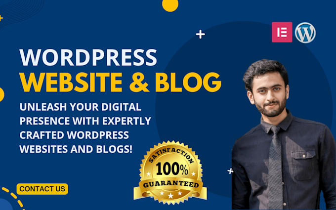 Build creative professional wordpress website design and wordpress blog by Mianfaizanamir | Fiverr
