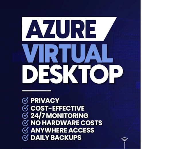Deploy microsoft azure cloud computing virtual desktop by Multibit10 | Fiverr