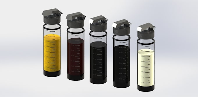 Do 3d product modeling and rendering mechanical step dxf stl file in ...