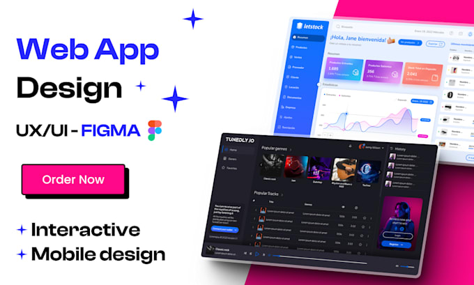 A web app design incredible in figma by Joeljoselealrio | Fiverr