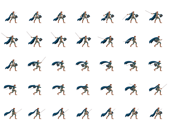 Can do animation, creat sprite and graphics design for game by Sagarmon ...