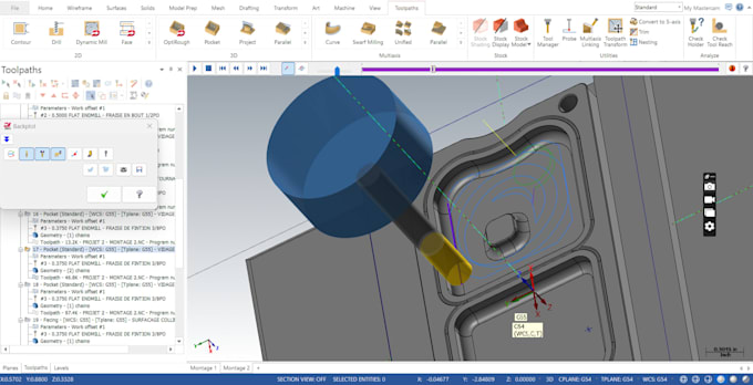 Do A Cnc Programming On Mastercam For Milling By Adil Balmane Fiverr