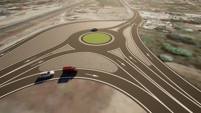 3d simulation, road design, bridges and construction animation services ...