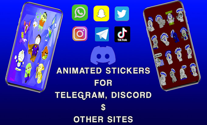 Create animated stickers and gifs for telegram and social media by ...