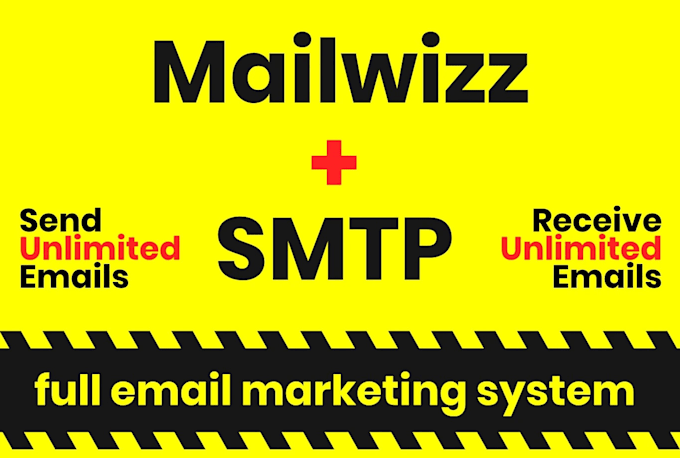 Setup premium smtp server to send unlimited email with mailwizz