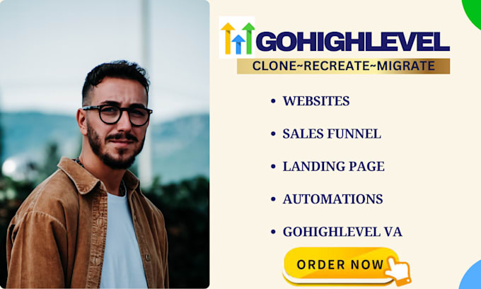 Clone gohighlevel landing page, replicate gohighlevel website, ghl sales funnel by Jaywebsite19 ...
