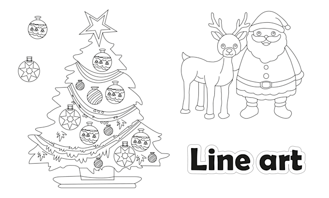 Draw outstanding eye catching line art illustration by Asadshubho23 ...