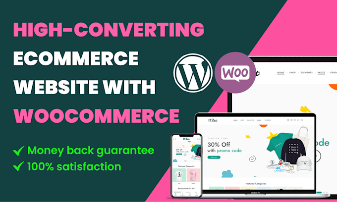 Create a high converting ecommerce store for you using woocommerce by Itart_agency | Fiverr