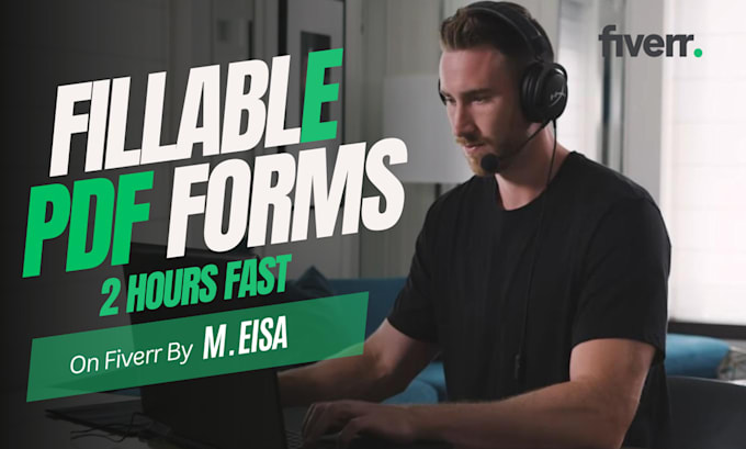 Create fillable pdf form or design pdf form by Muhammad_eisa | Fiverr
