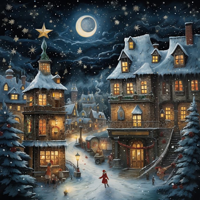 Make beautiful christmas party invitation cards and flyers by ...