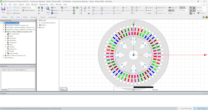 Design and simulate electrical machines using ansys by Electric_power ...