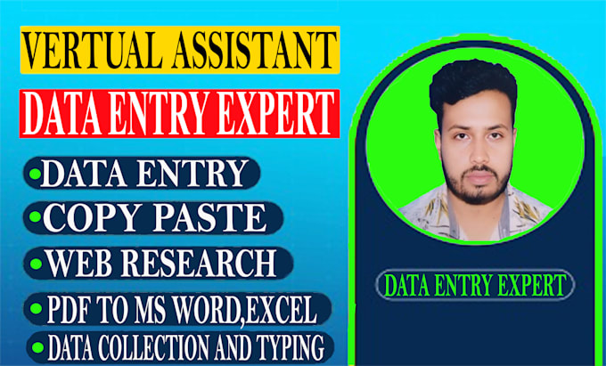 Do copy paste data, web research and collect data entry type to msword or excel by ...
