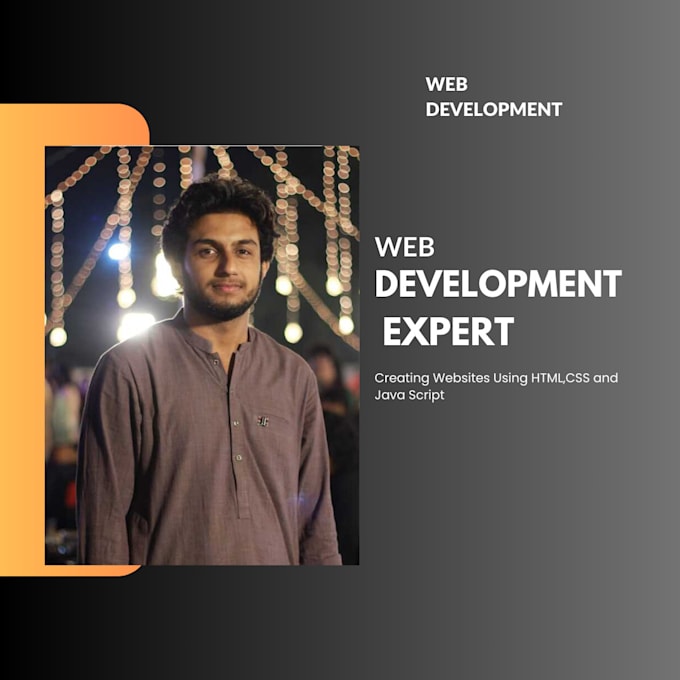 Create websites using html, css, and javascript by Muhammadhaziqn | Fiverr